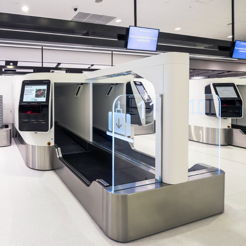 Secure Self-Service Bag Drop Kiosk Solutions | BestKiosk