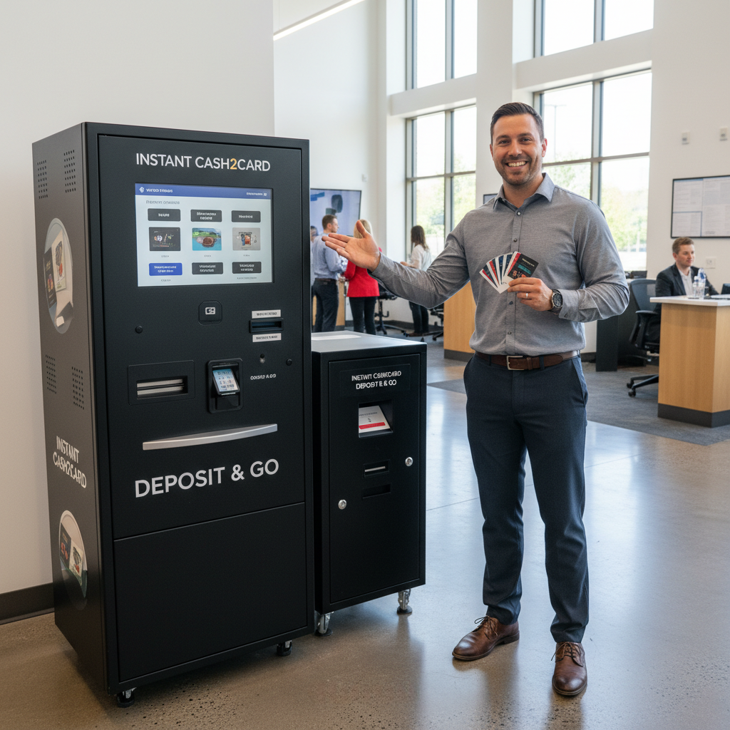 Tailored Cash-to-Card Kiosk Solutions & Support | BestKiosk