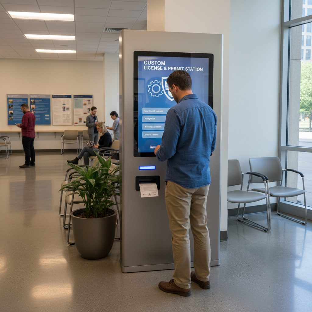 Permit/License Kiosk - Bestkiosk
